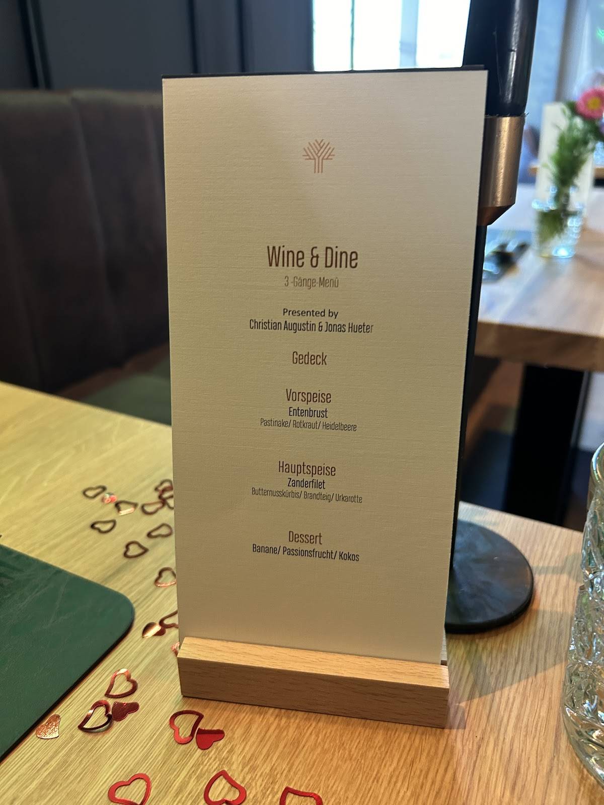Menu at Weinwerk Christian restaurant, Mehrnbach