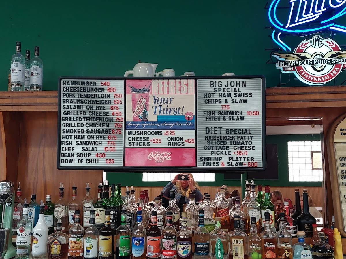 Menu at Working Man's Friend pub & bar, Indianapolis