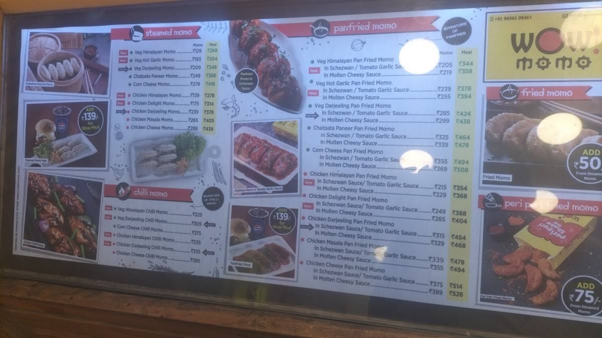 Menu at Wow! Momo, Mumbai, Shop No 7, Daffodil Society, Central Avenue ...