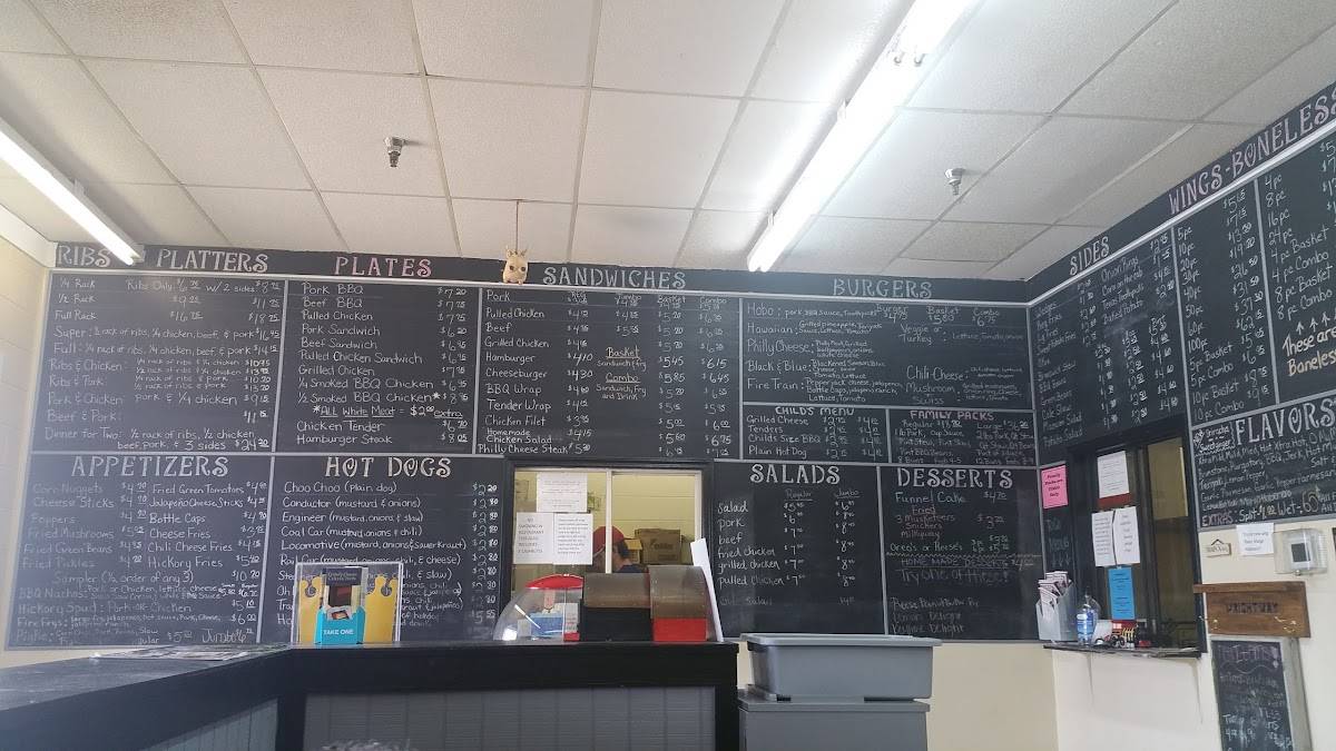 Menu at Wright Way BBQ & Wings, Bremen