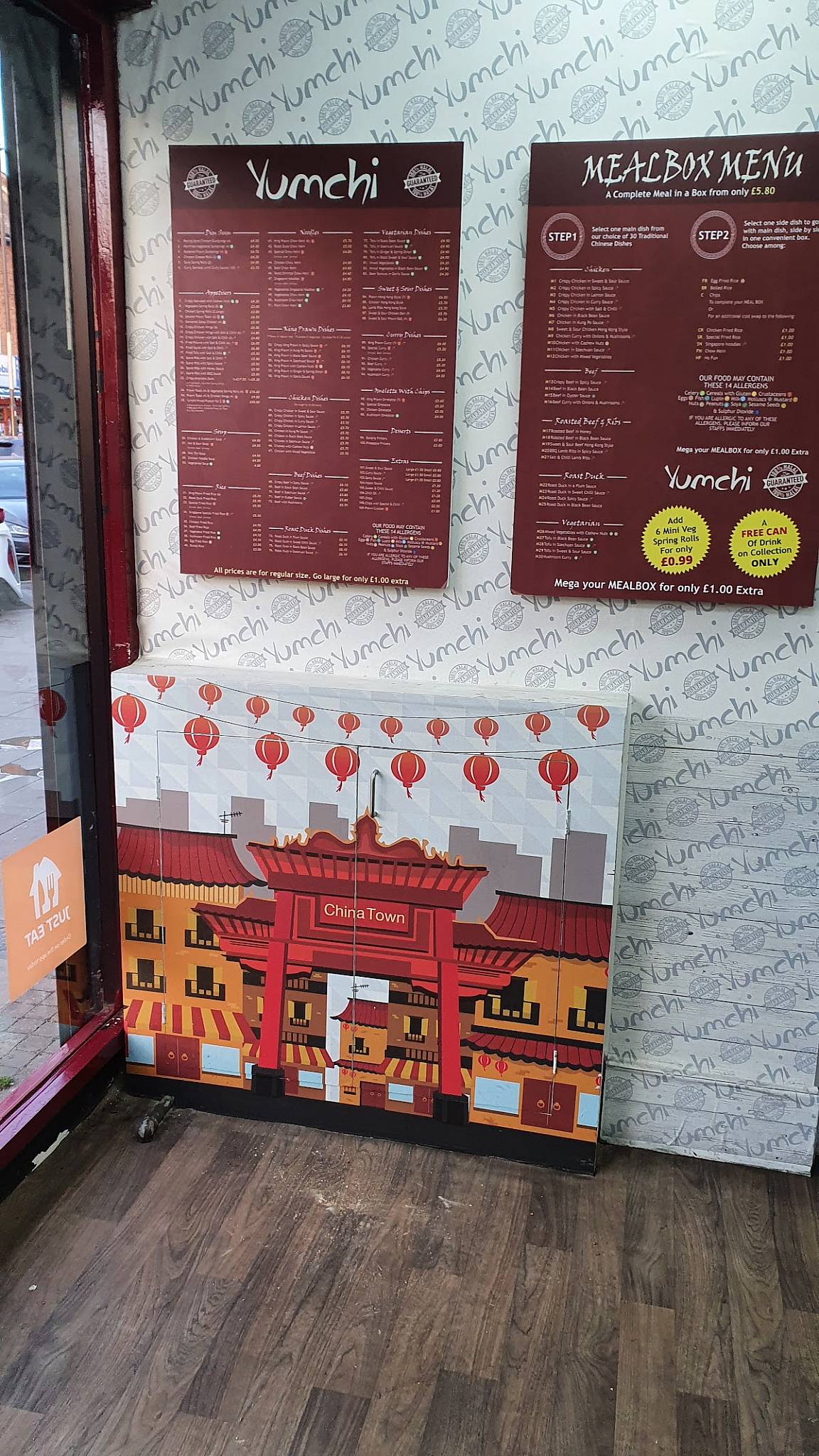 Menu at Yumchi (Neasden) restaurant, London