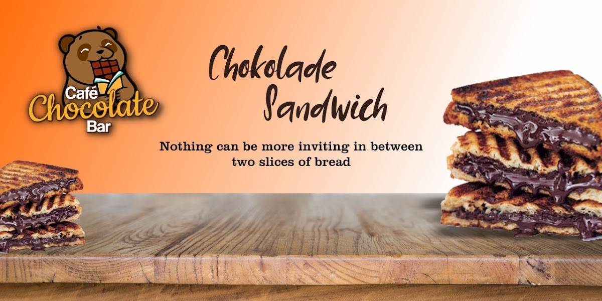 Menu at cafe chocolate bar, Raipur