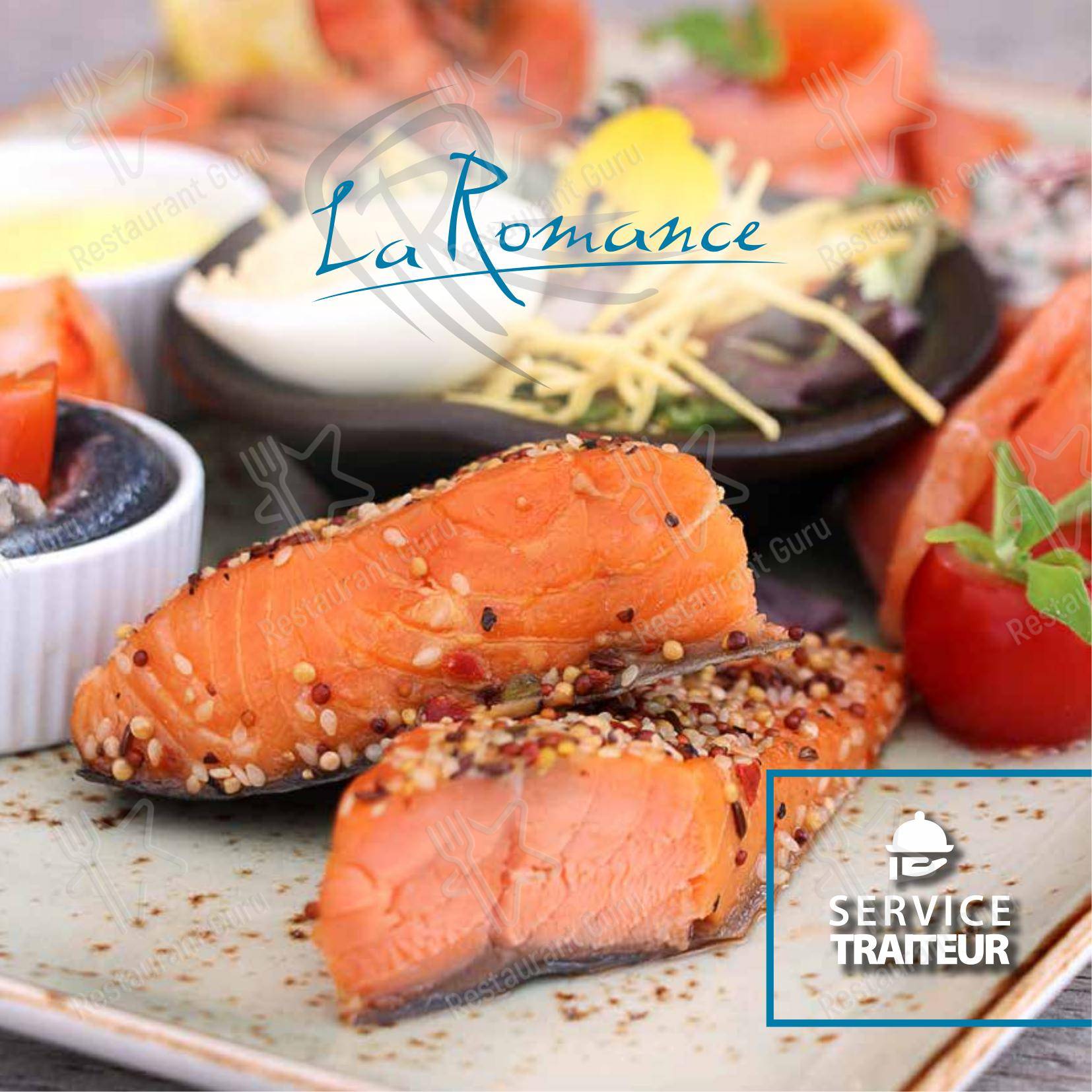 Menu au La Romance, Floreffe, Rue Riverre 104