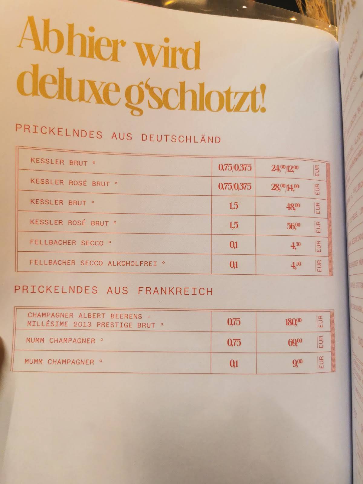 Speisekarte von Stuttgarter Ratskeller restaurant, Stuttgart