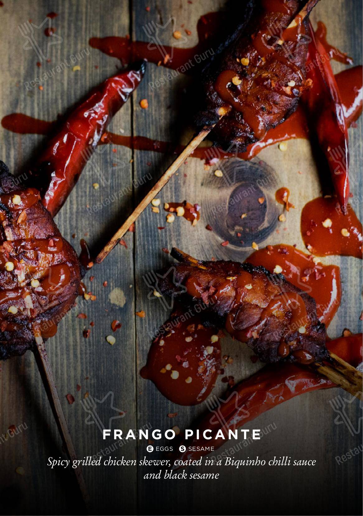 Menu at Fazenda Rodizio Bar & Grill Leeds, Leeds