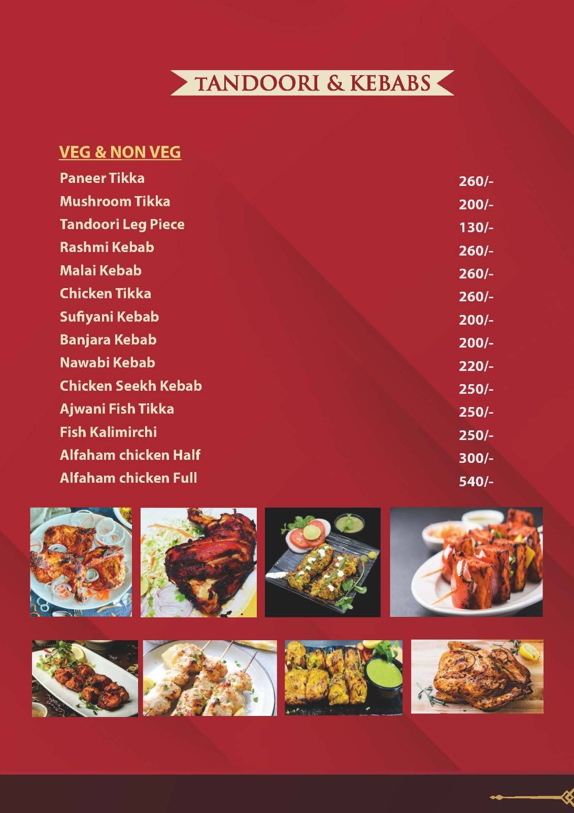 Menu at Moon Light Family Restaurant.(Veg&Non-Veg), India