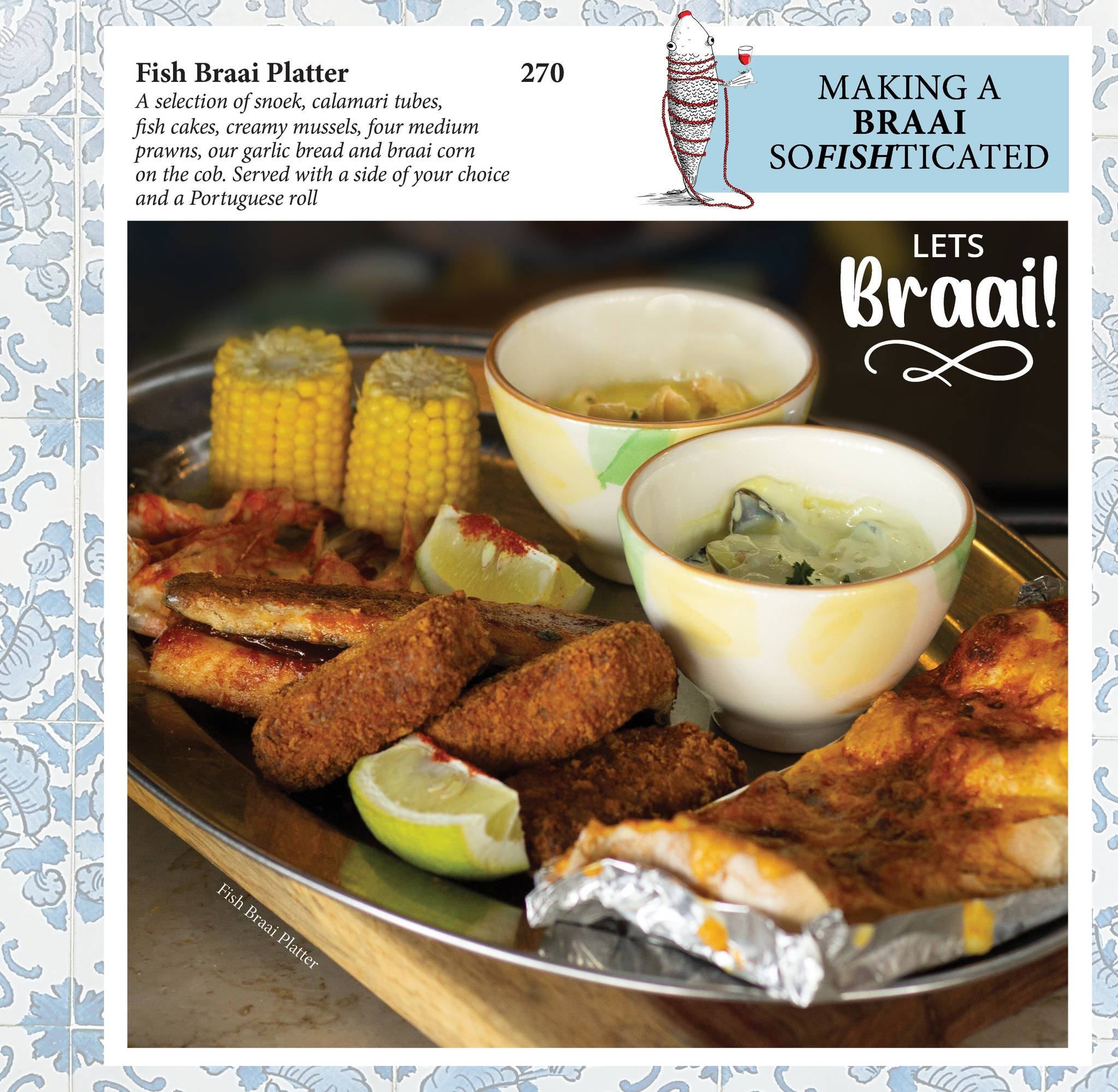 Menu at Ponta - Portuguese Inspired Food Restaurant, South Africa