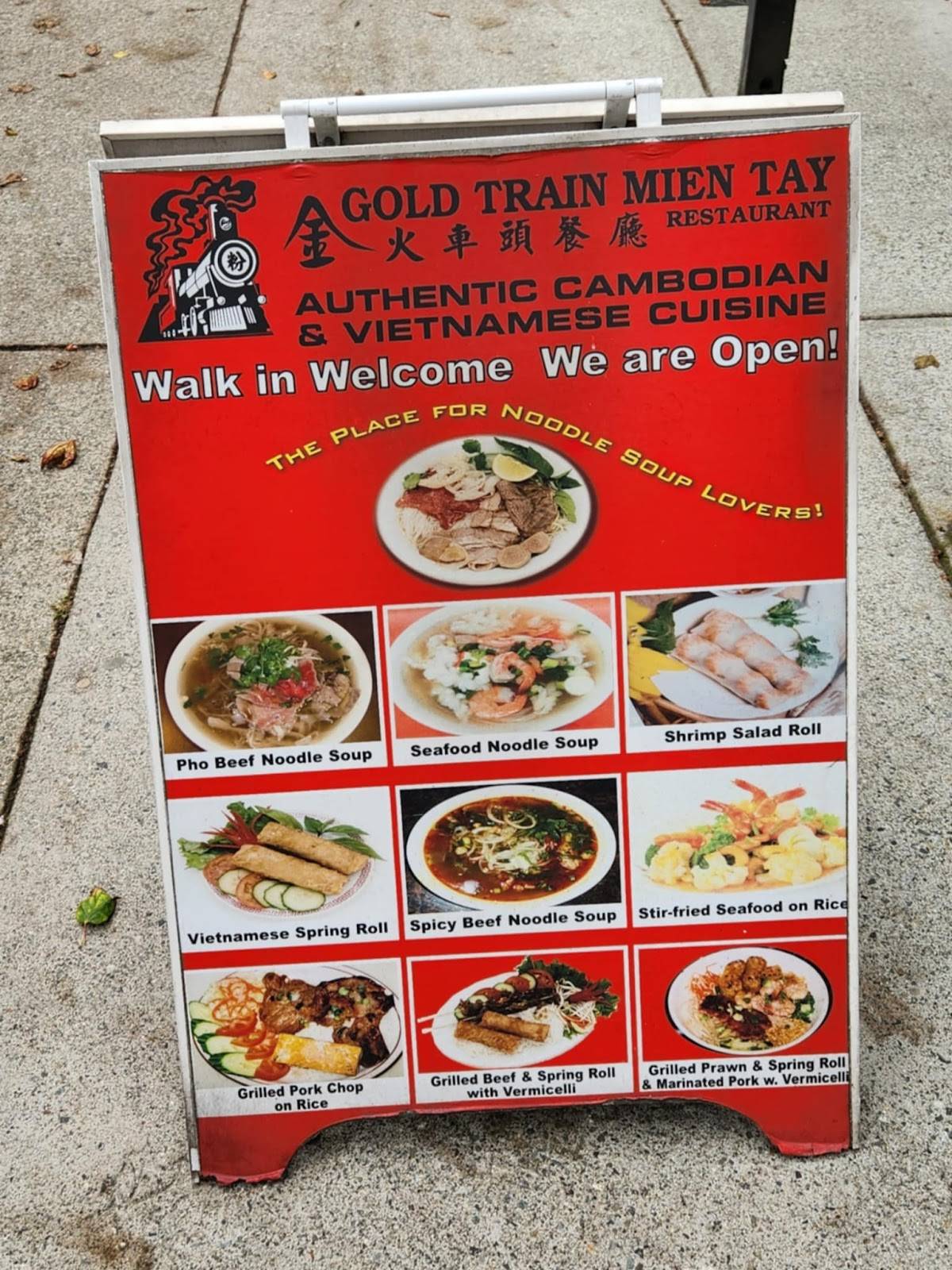 Menu at 24 Train Express Noodle House restaurant, Vancouver