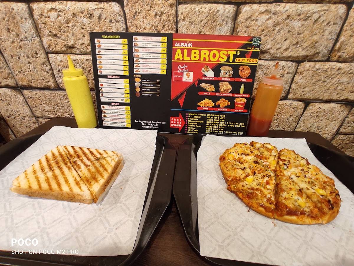 Menu at ALBAIK ALBROST FAST FOOD, Mumbai, SHOP NO 2 KAMLA TERRACE