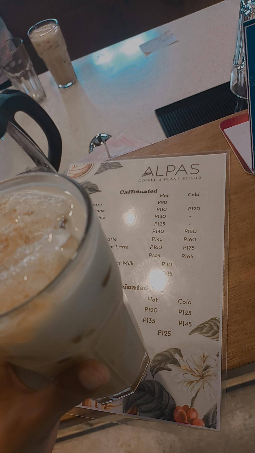 Menu at ALPAS LA UNION restaurant, Bacnotan