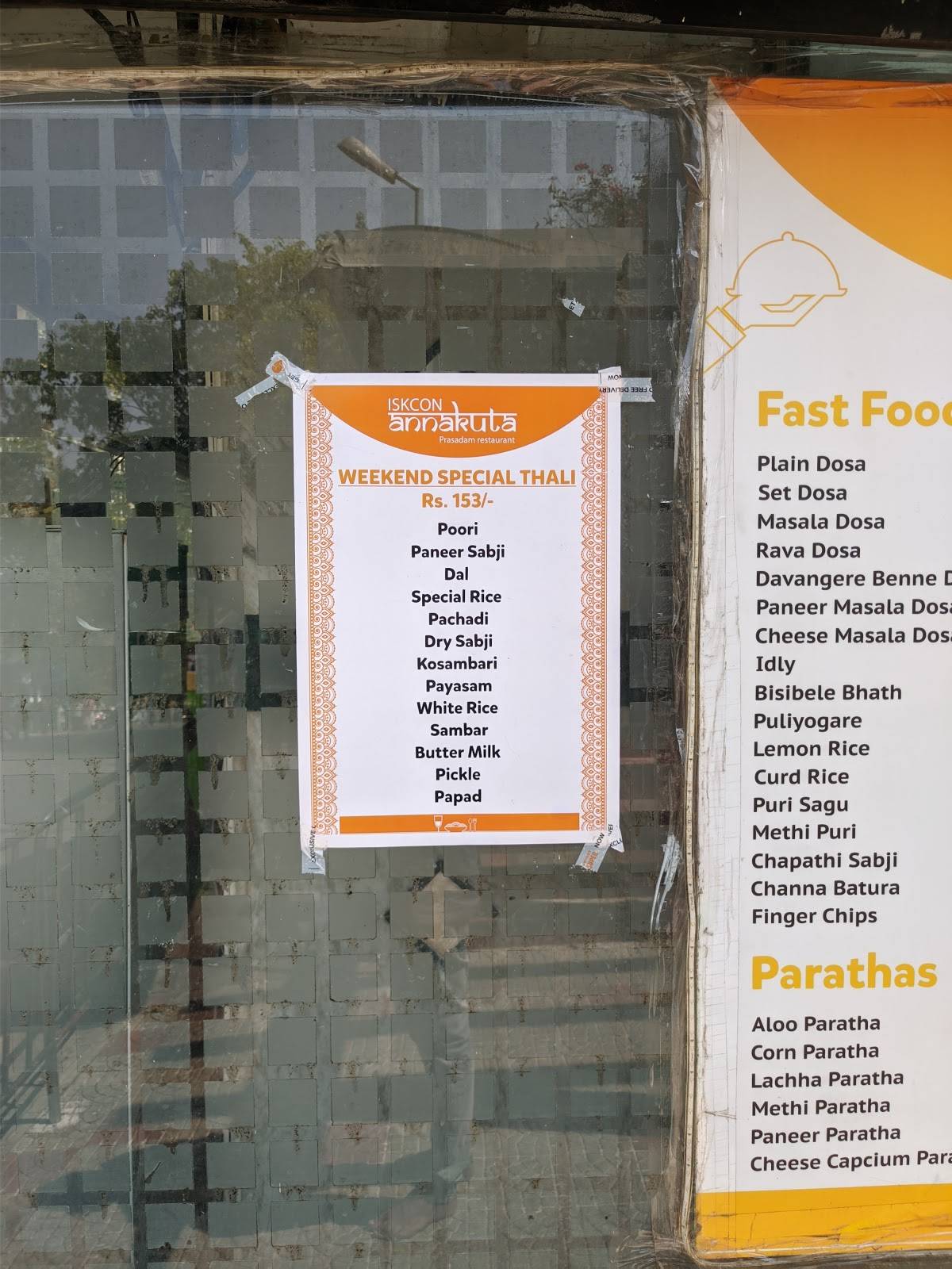 Menu at ANNAKUTA Prasadam Restaurant, Bengaluru