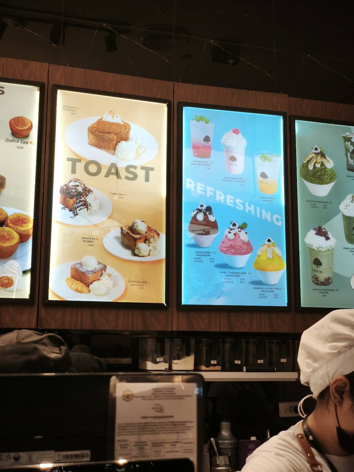Menu at After Tree Dessert Cafe - SM City Sto. Tomas, Santo Tomas