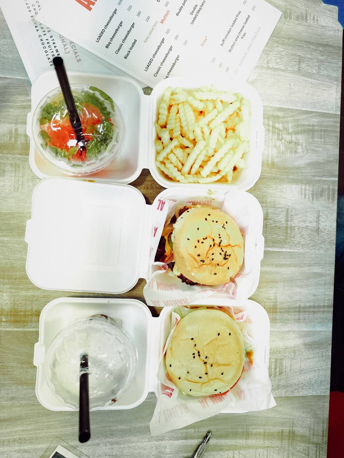 Menu at Al Nihar, New Delhi