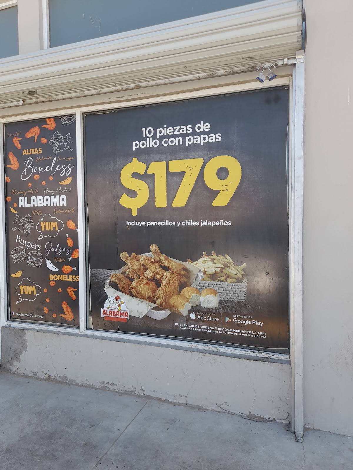 Menu at Alabama Fried Chicken/Alabama Kitchen & Go restaurant, Ciudad ...