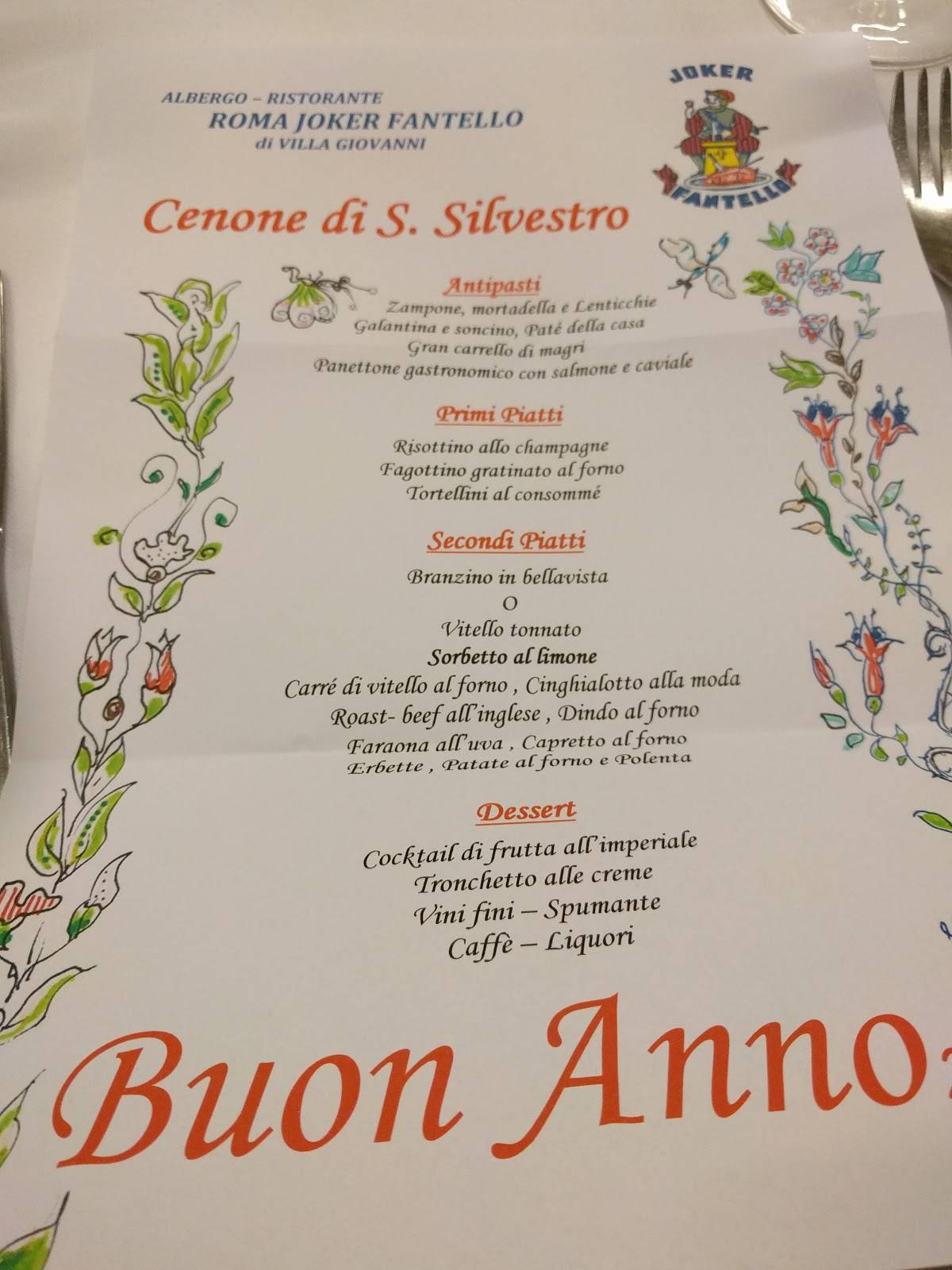 Menu da Albergo Ristorante Roma, Casatenovo