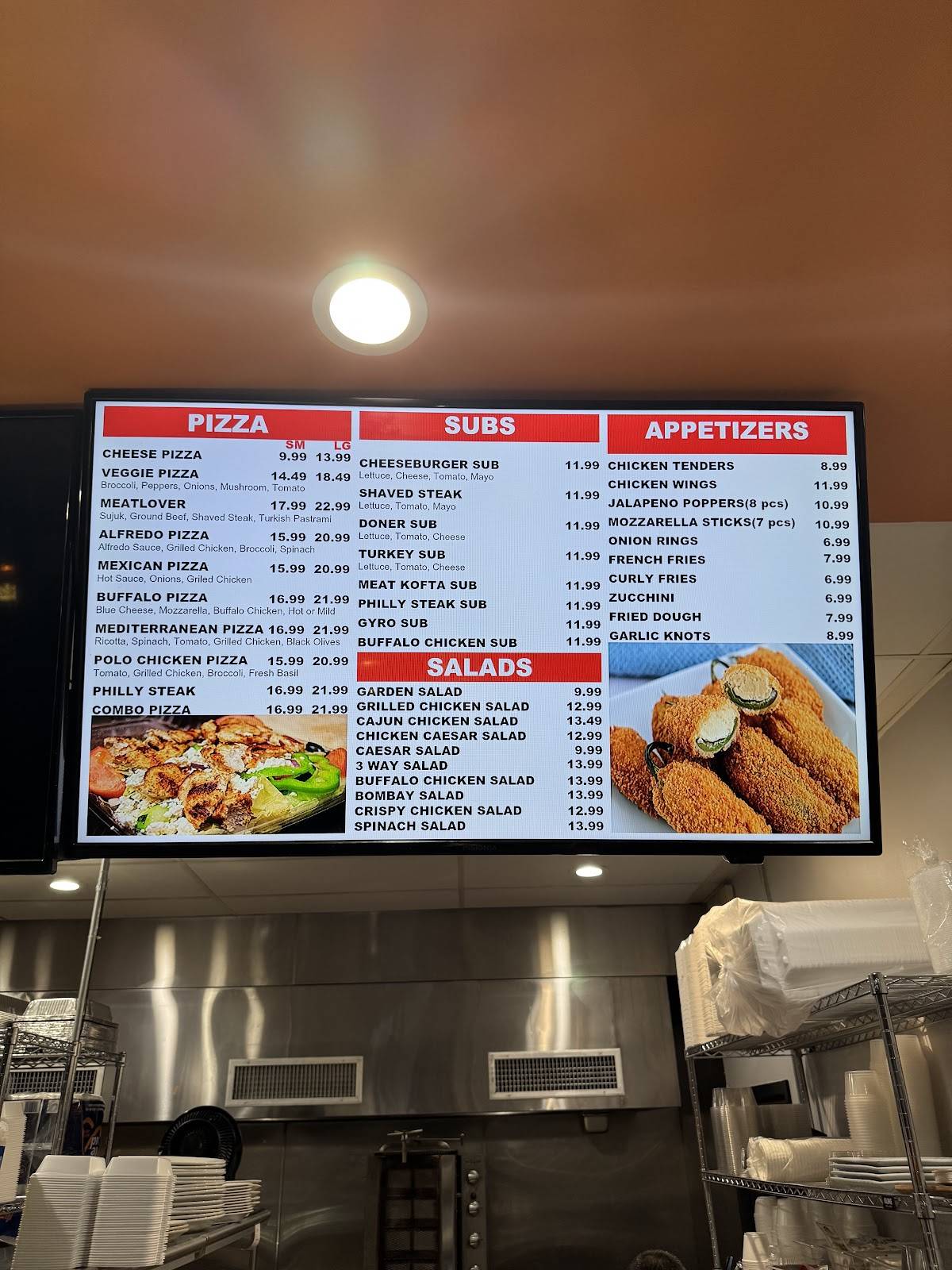 Menu at Ali Baba Turkish Restaurant (Charlestown), Boston, 99 A ...