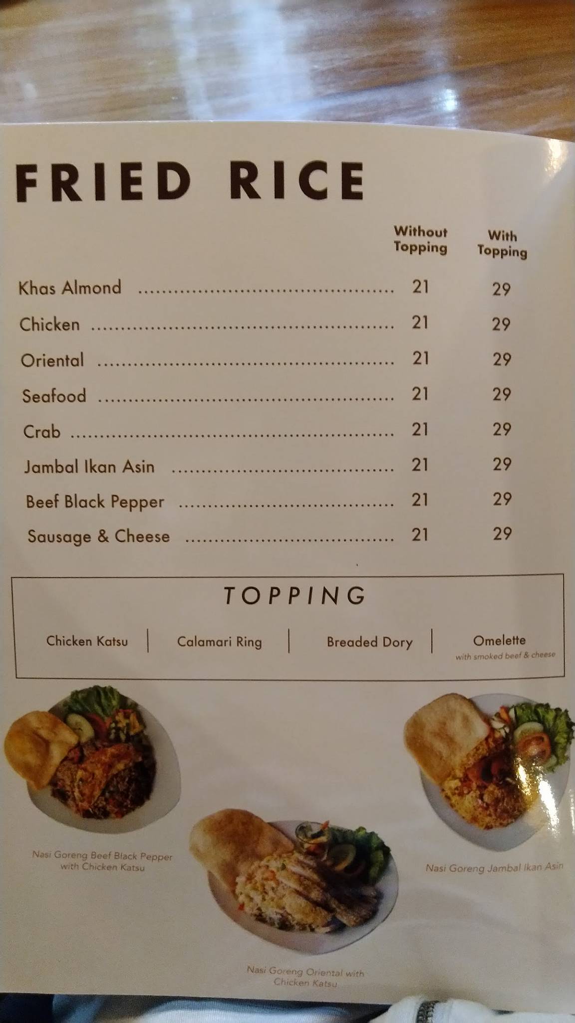 Menu at Almond Bakery Resto And Gelato, Sariharjo