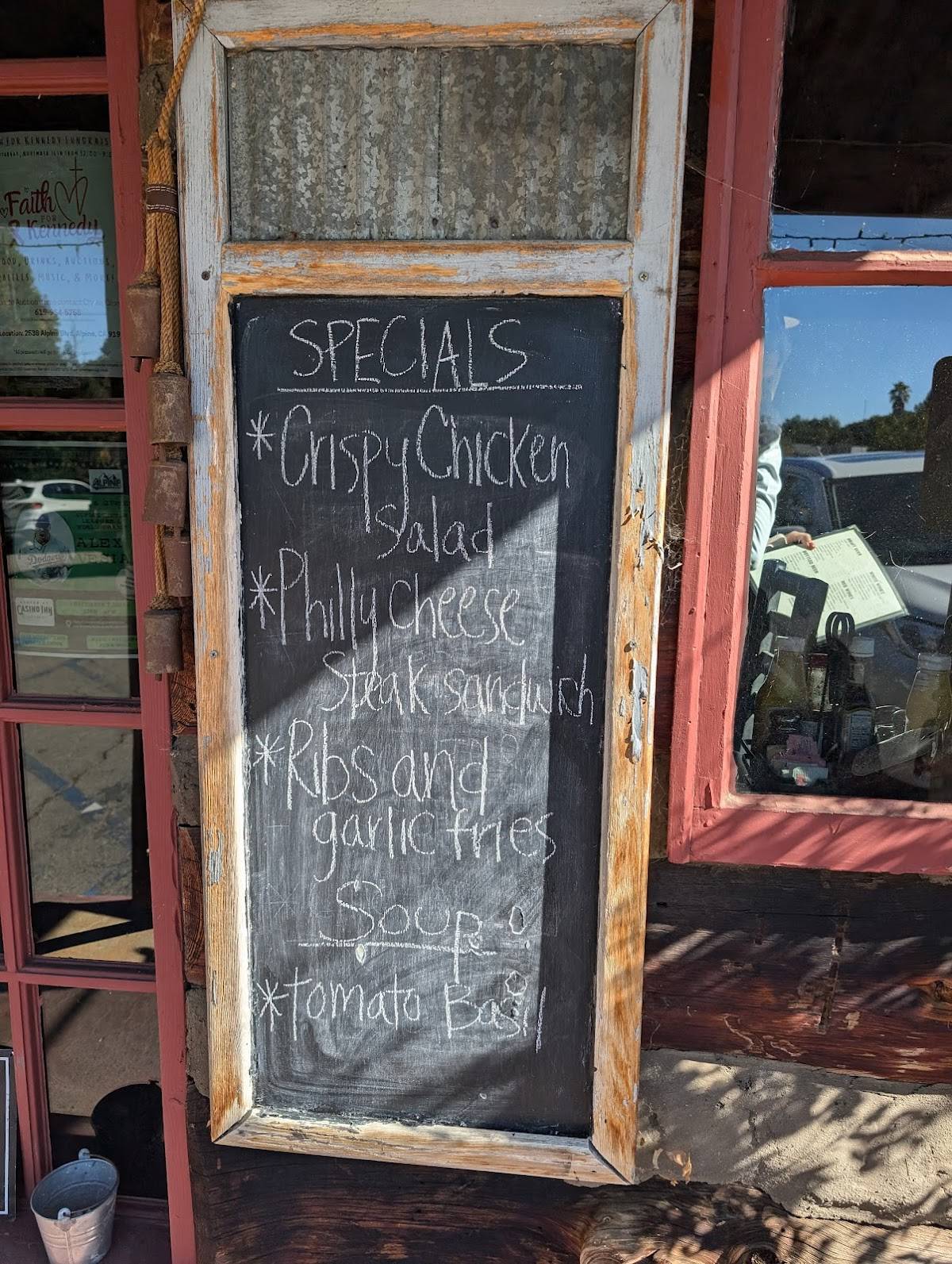 Menu at Alpine Tavern and Grill pub & bar, Alpine