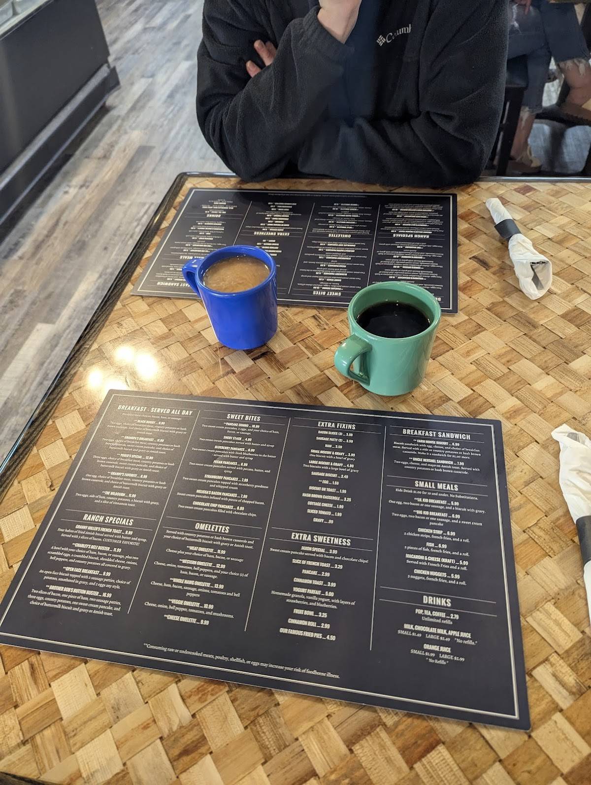 Menu at Amish Country Store & Restaurant, Muskogee