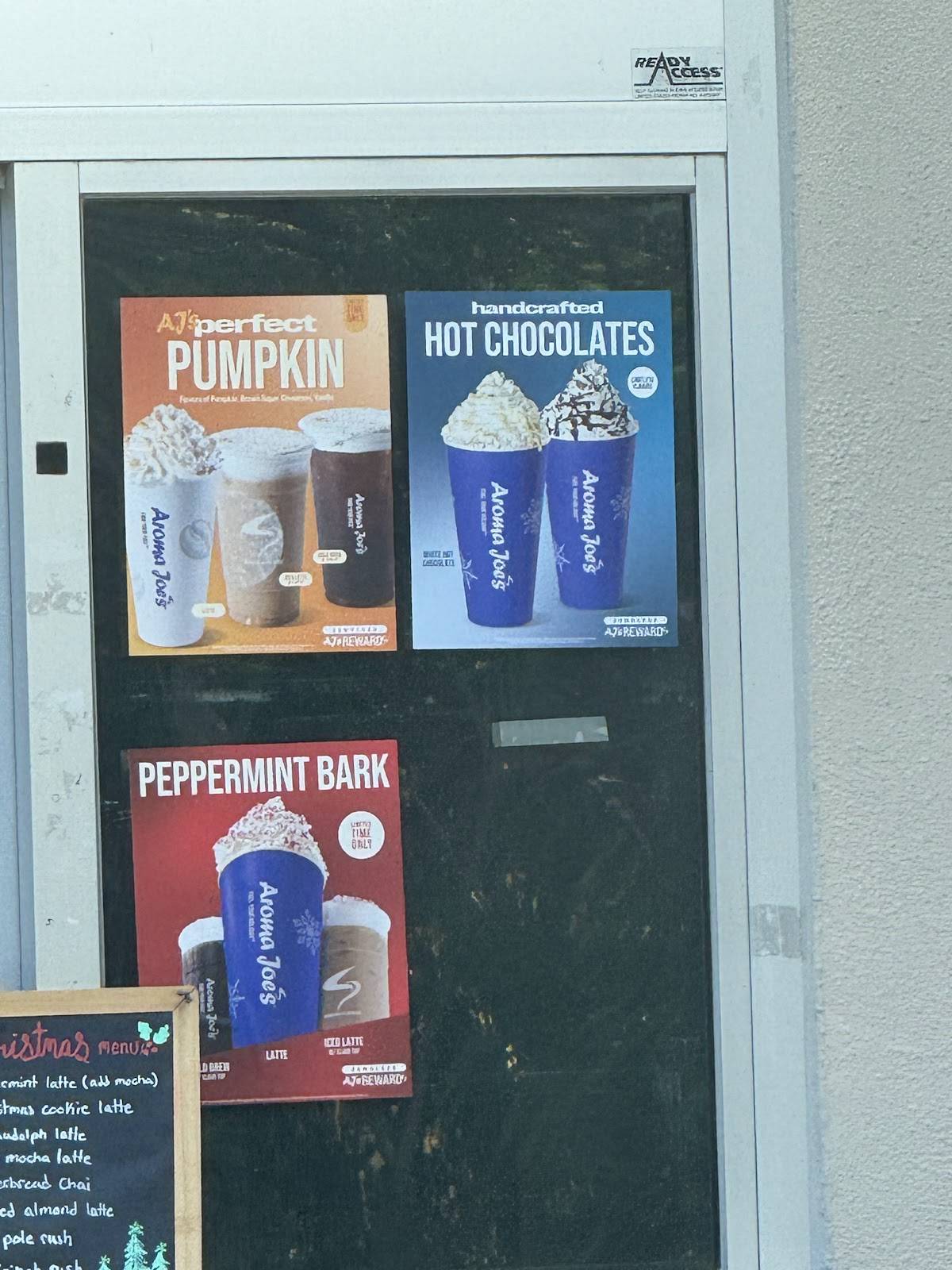 Menu at Aroma Joe's Coffee House & Drive Thru, Land O' Lakes