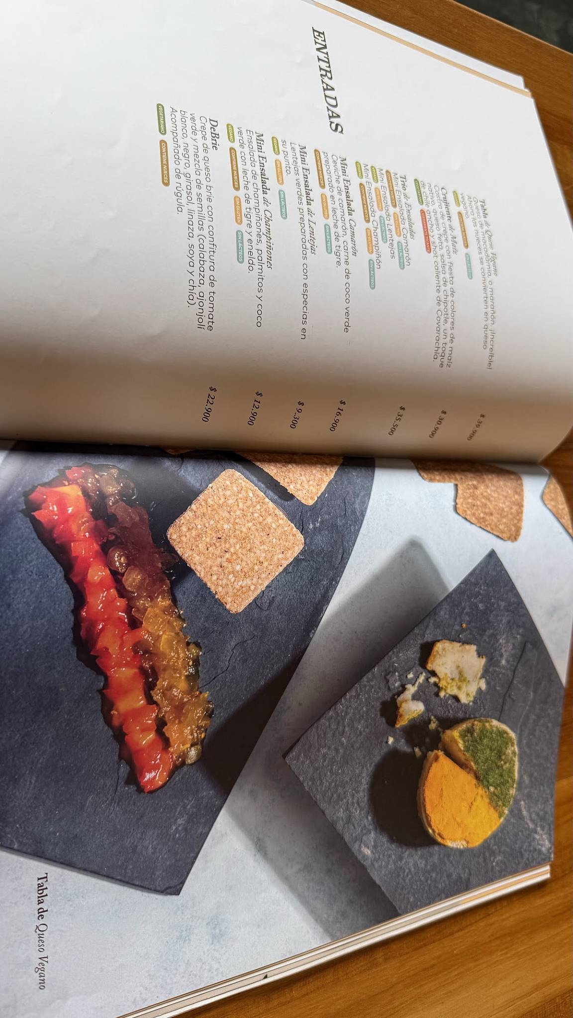 Carta del restaurante Artesano Rosales by Crepes & Waffles, Bogotá