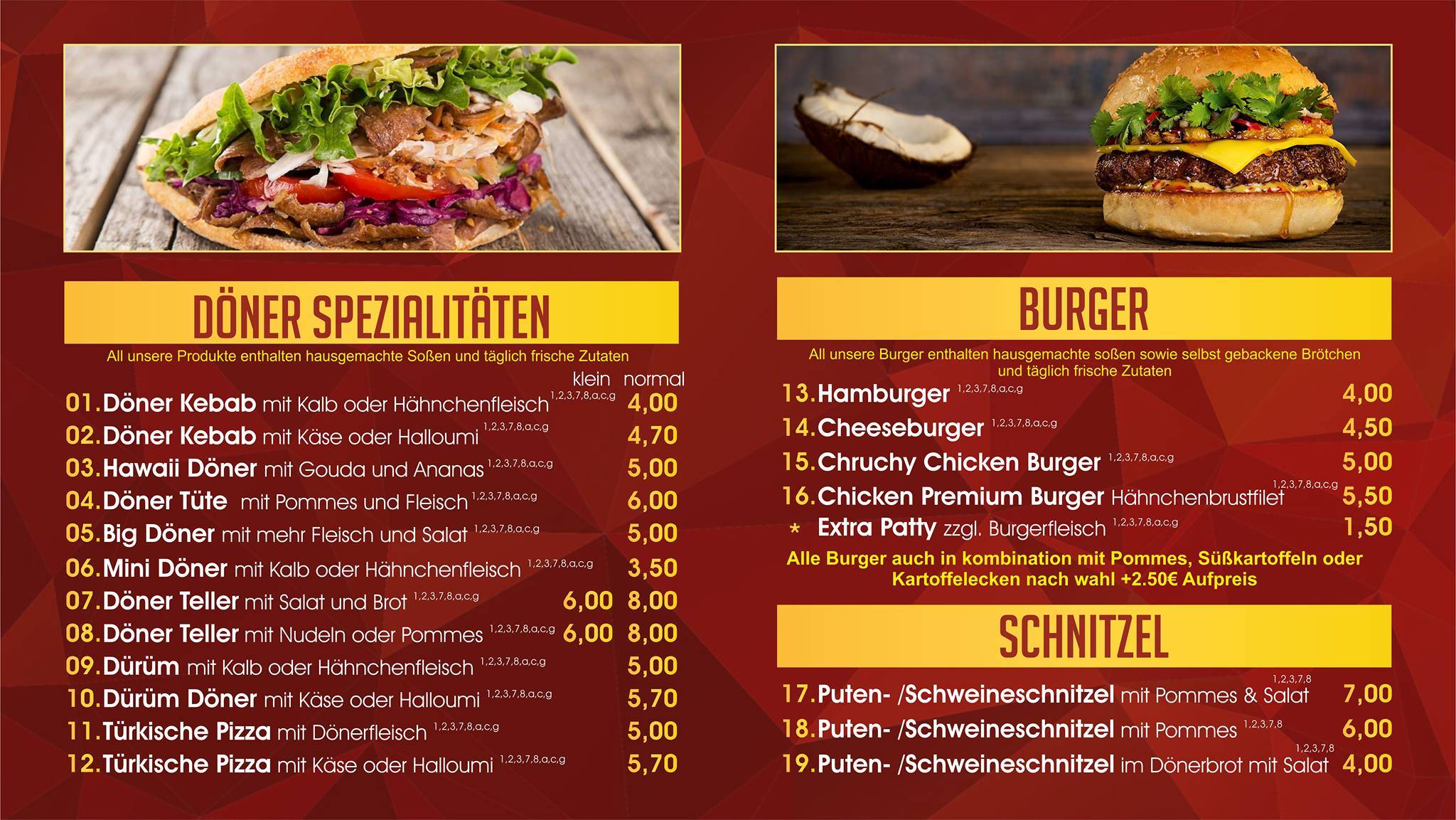 Speisekarte von Aspendos Grill restaurant, Zwenkau