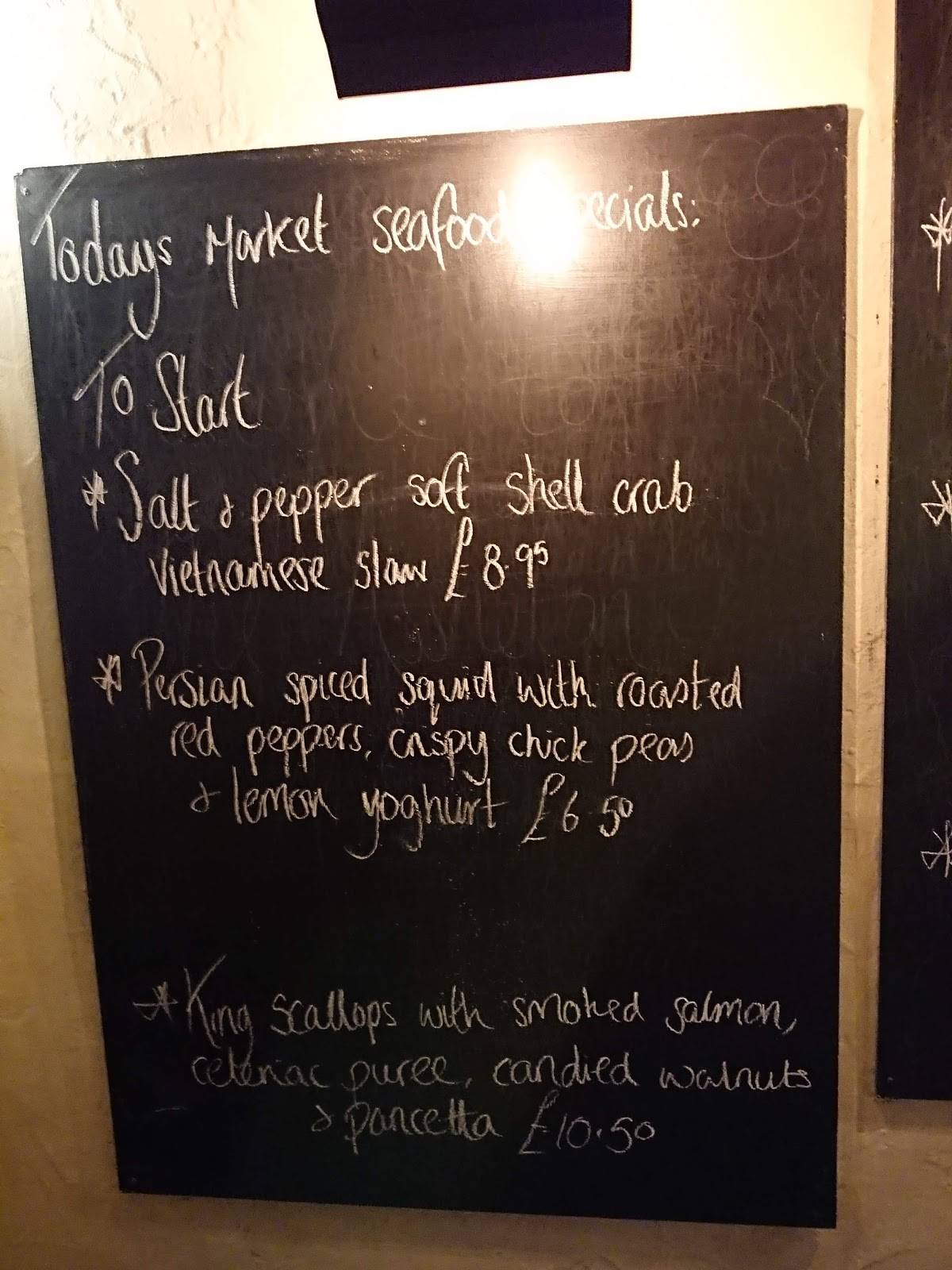 Menu at Assheton Arms pub & bar, Chatburn, Top Row