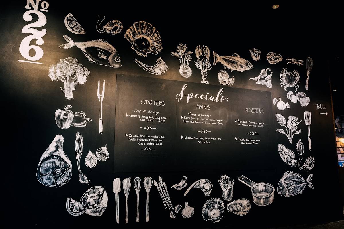 Menu at Aston Marina restaurant, Stone, Lichfield Road