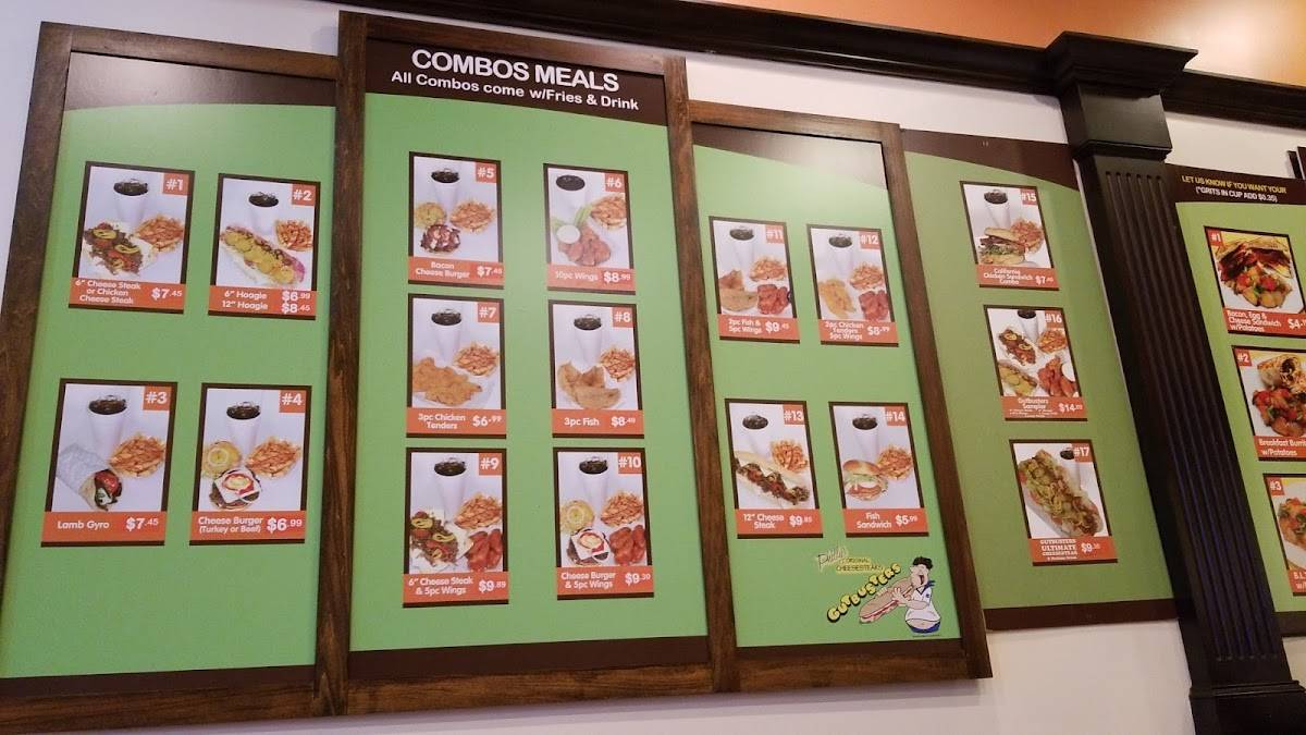 Menu at Gutbusters - Atlanta restaurant, Atlanta, Cascade Rd