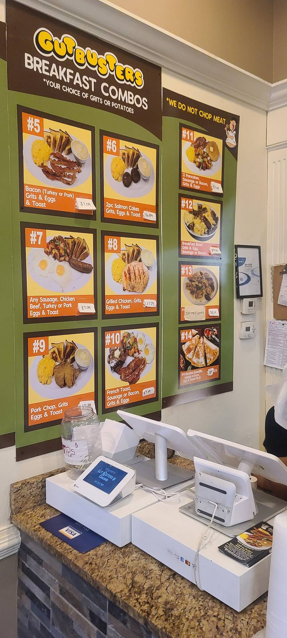 Menu at Gutbusters - Atlanta restaurant, Atlanta, Cascade Rd