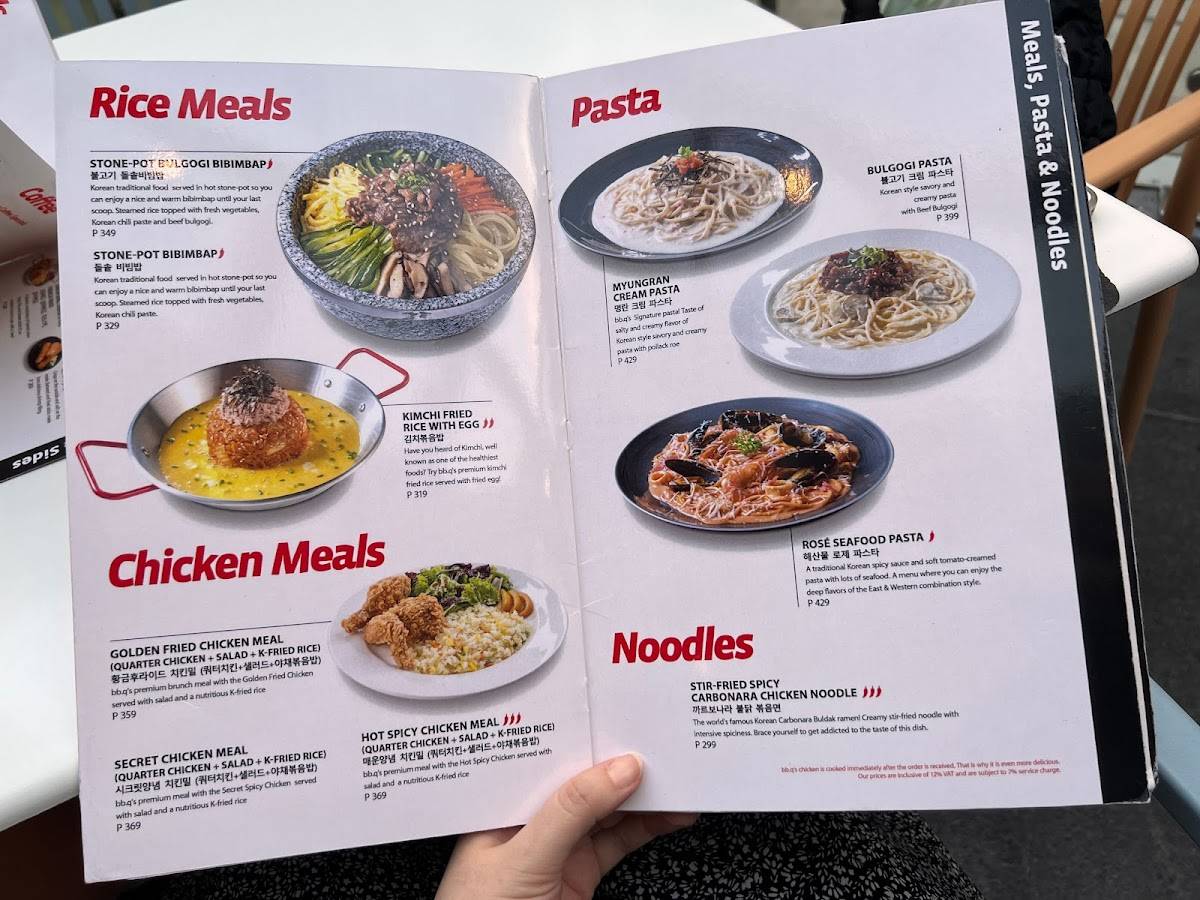 Menu at BBQ Chicken - BGC, Taguig
