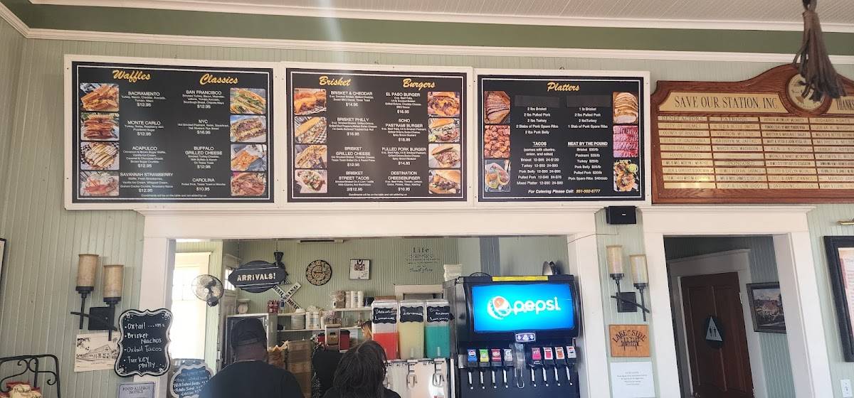 Menu at Destination Smokehouse Express BBQ, Hemet
