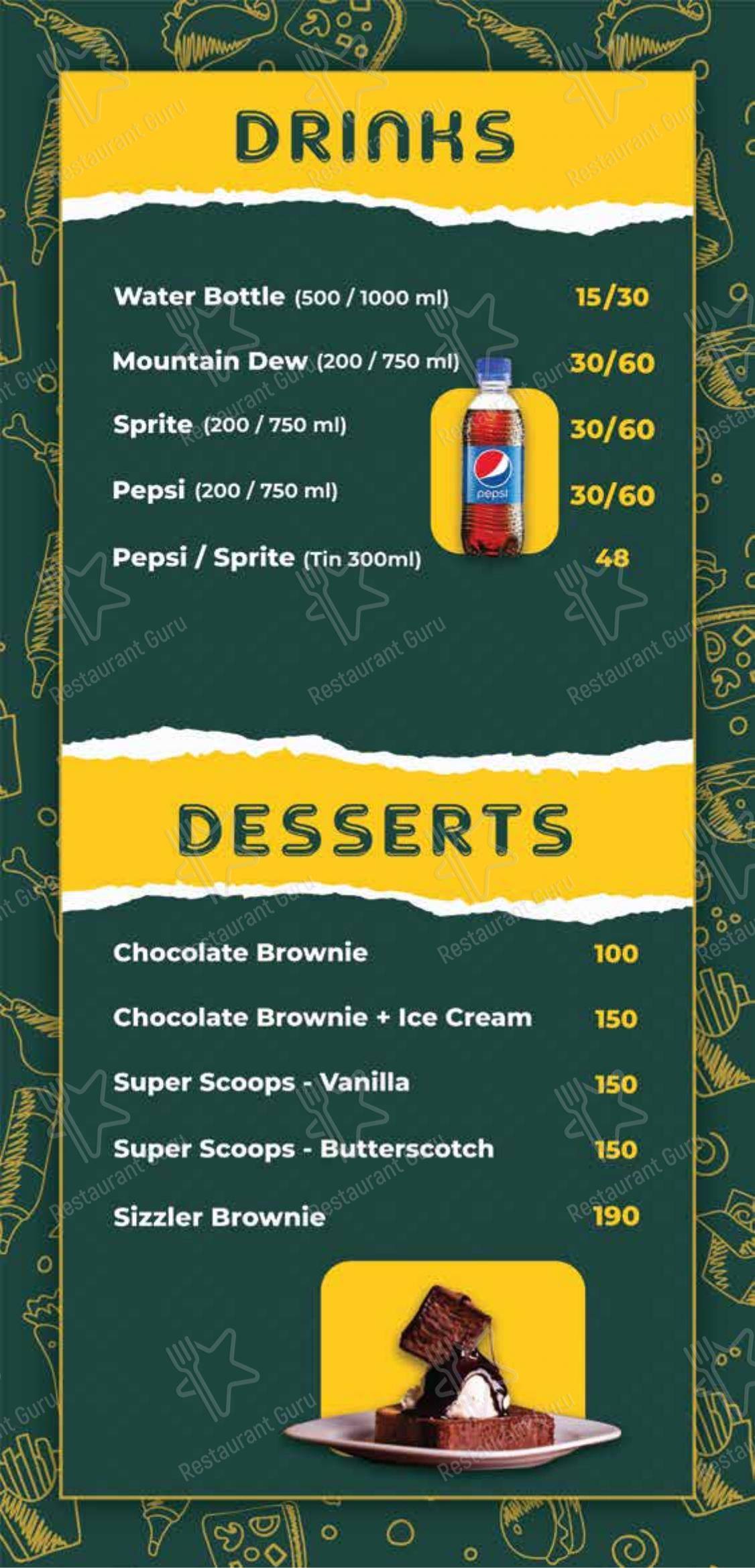 Menu at BOCS Pizza Ambattur Best Pizza shop in Ambattur, Chennai