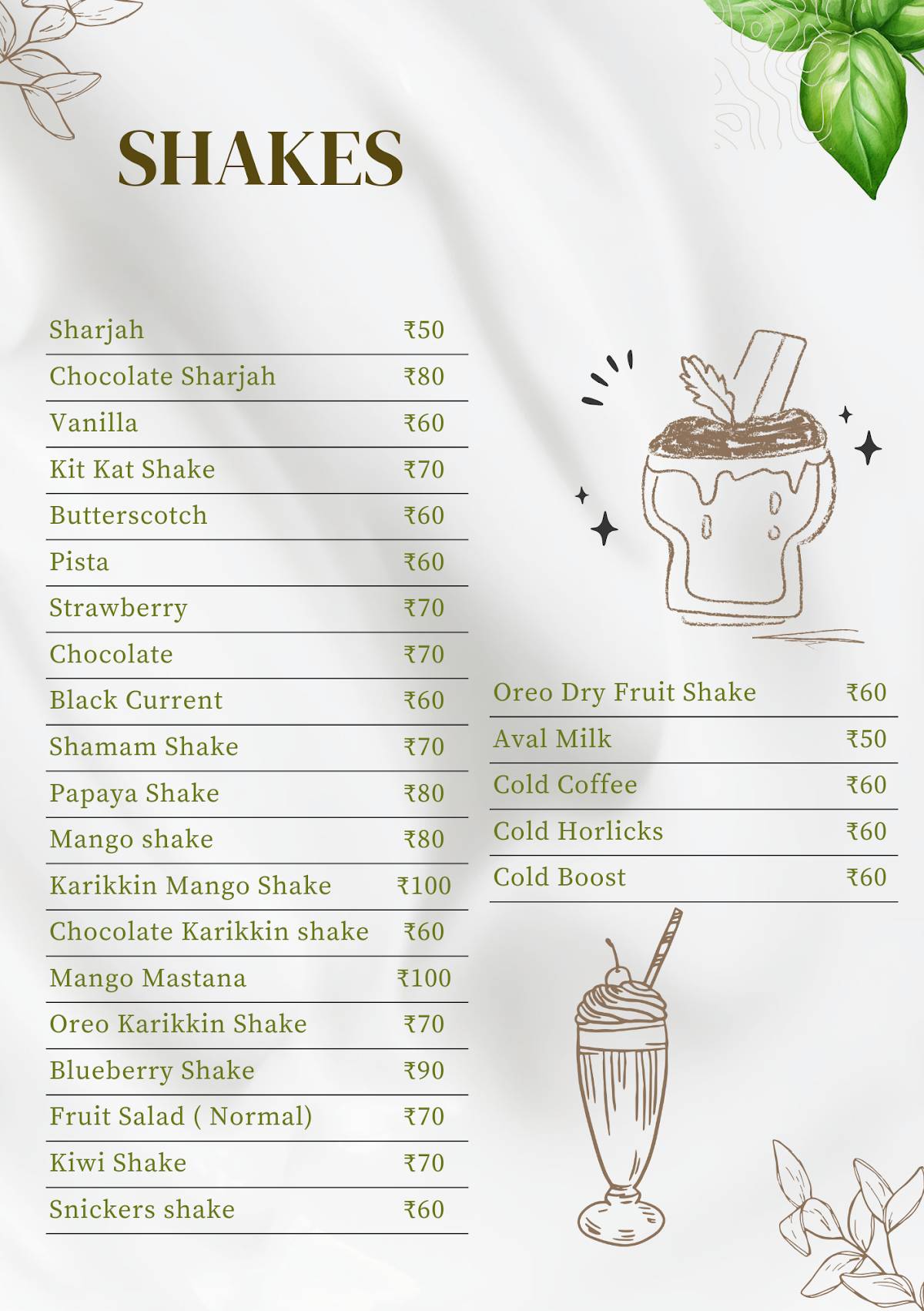 Menu at Zara Arabian Mandi Restaurant, Kushalnagar