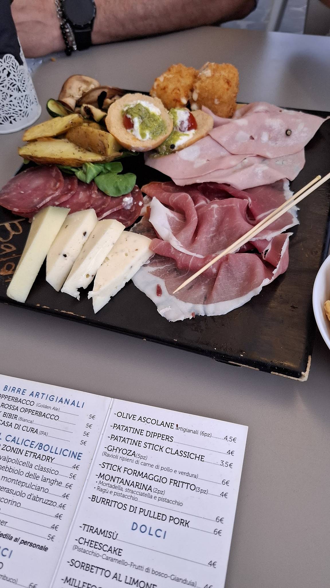 Menu at Baldi tradizione e innovazione pub & bar, Tortoreto