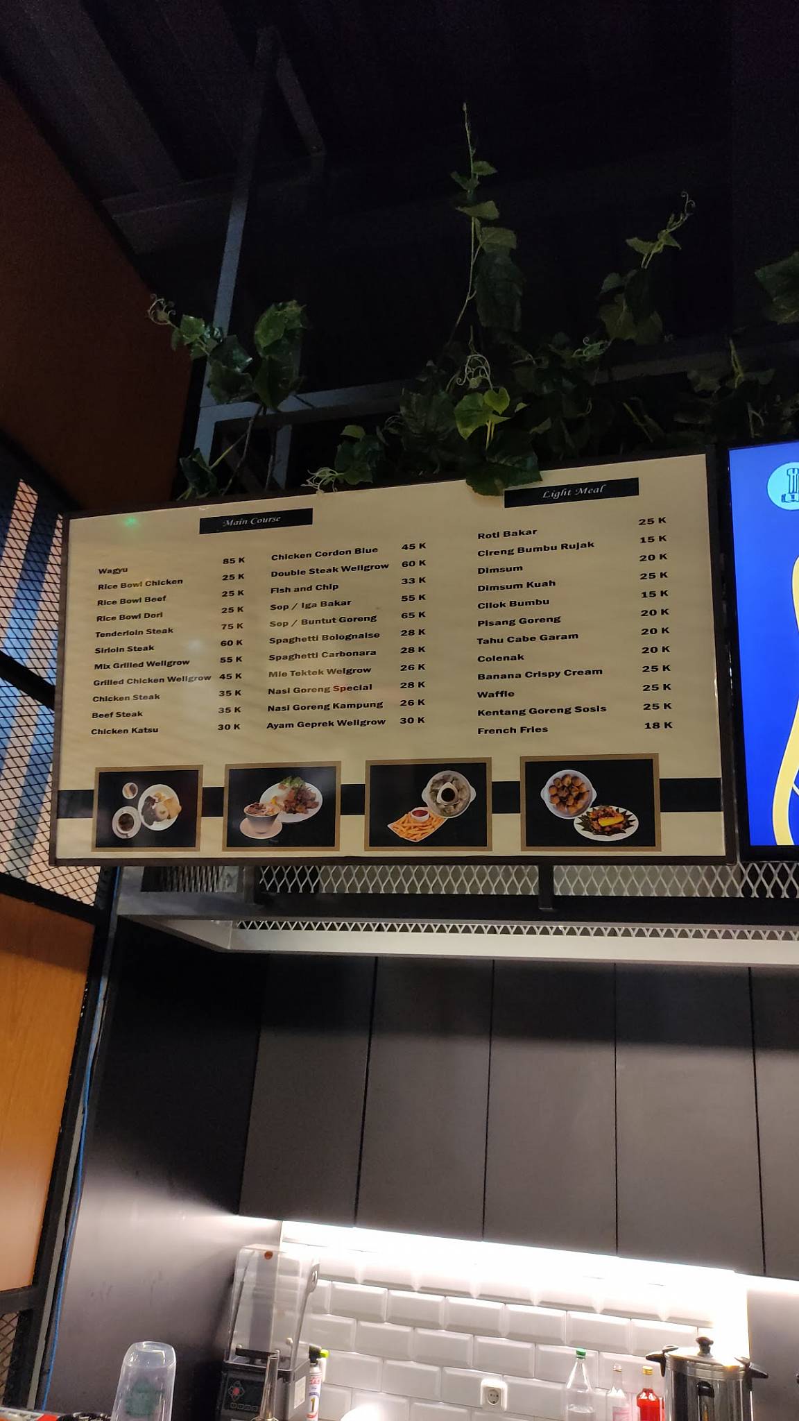 Menu at WELLGROW COFFEE baleendah restaurant, Bandung