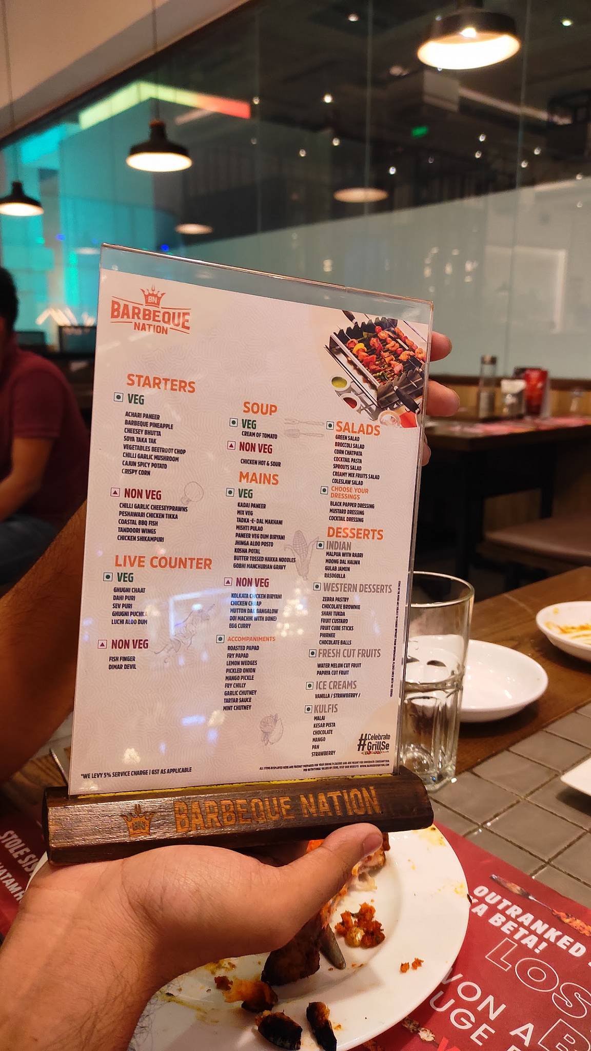 Menu at Barbeque Nation - Lulu Mall, Amar Shaheed Path, Lucknow
