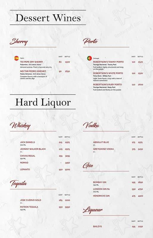 Menu at Barcino - One Eastwood, Quezon City, G/F One Eastwood Avenue