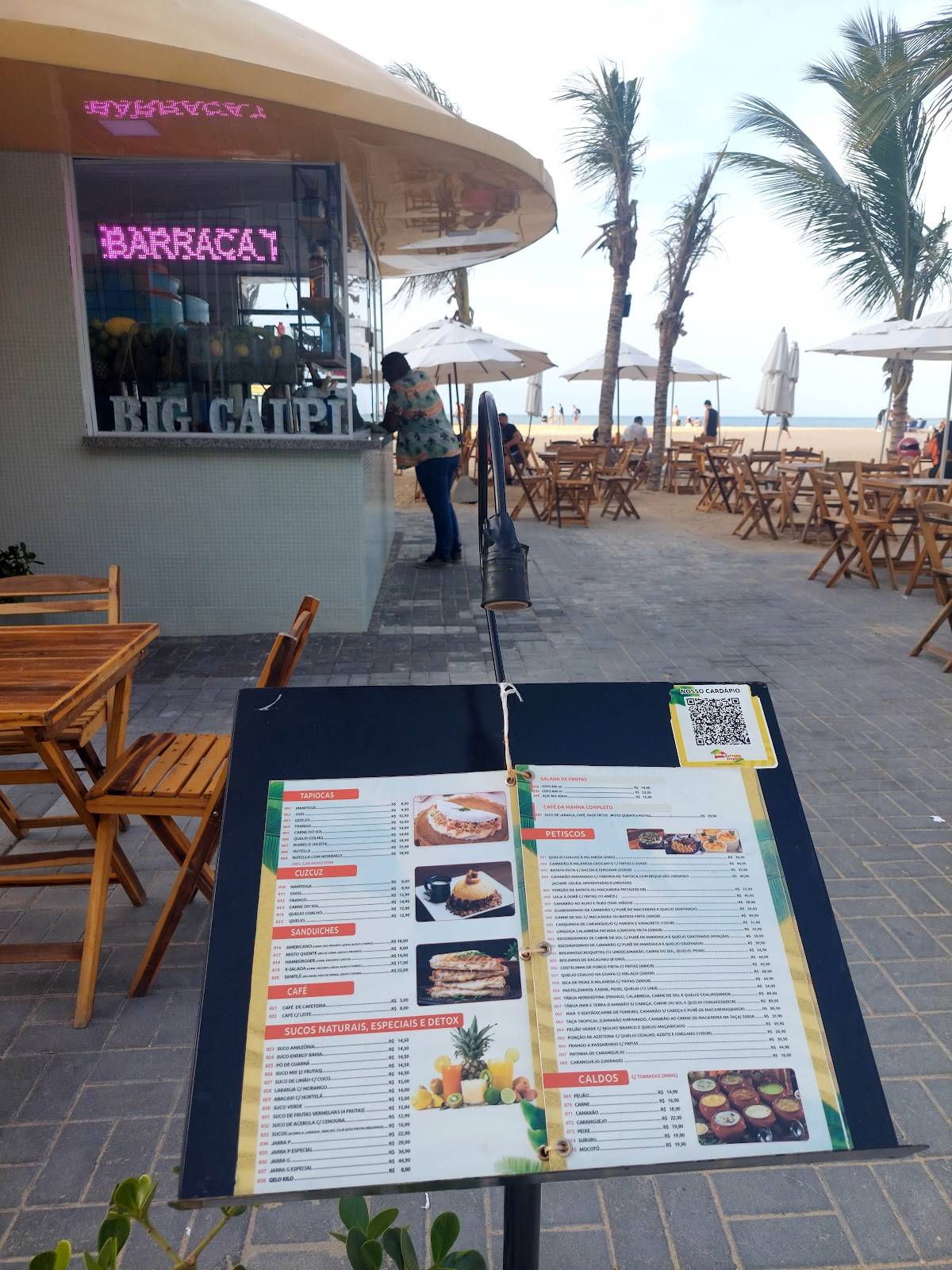 Menu em Barraca kL - Restaurante de frutos do mar, Fortaleza
