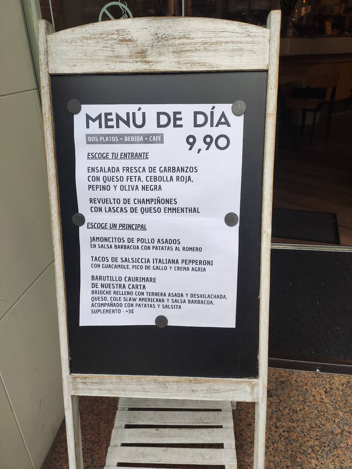 Carta de Baruta Burger & Kitchen, Vigo