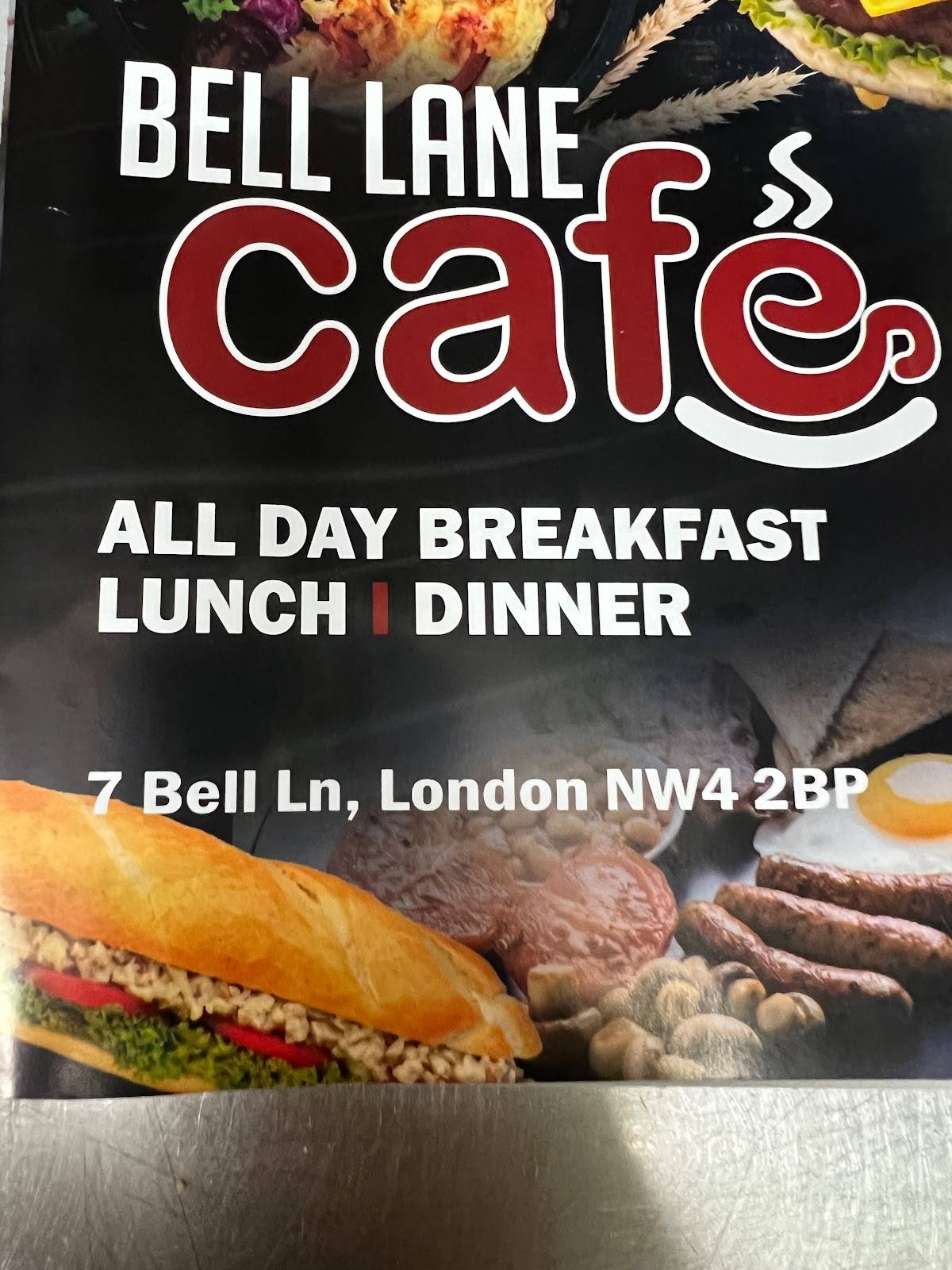Menu at Bell Lane Cafe, London