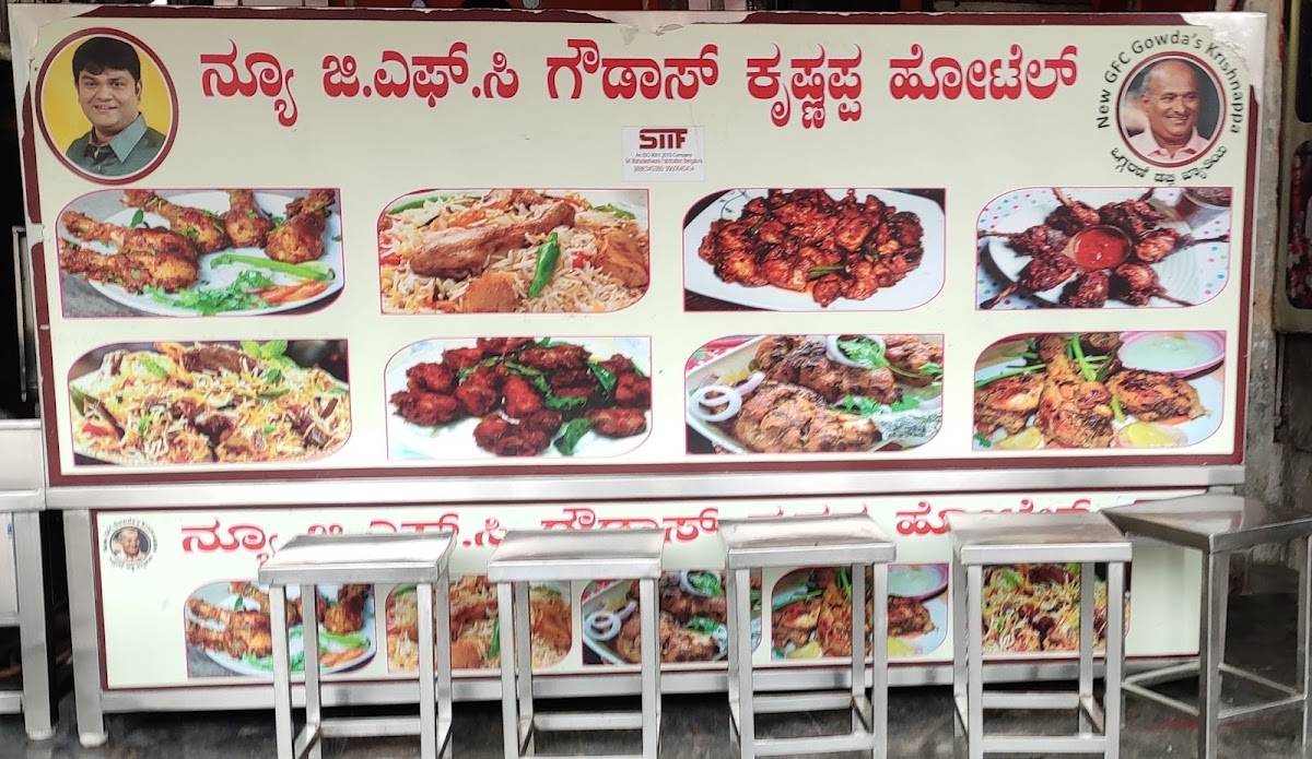 Menu at GFC original, Bengaluru, Timber circle