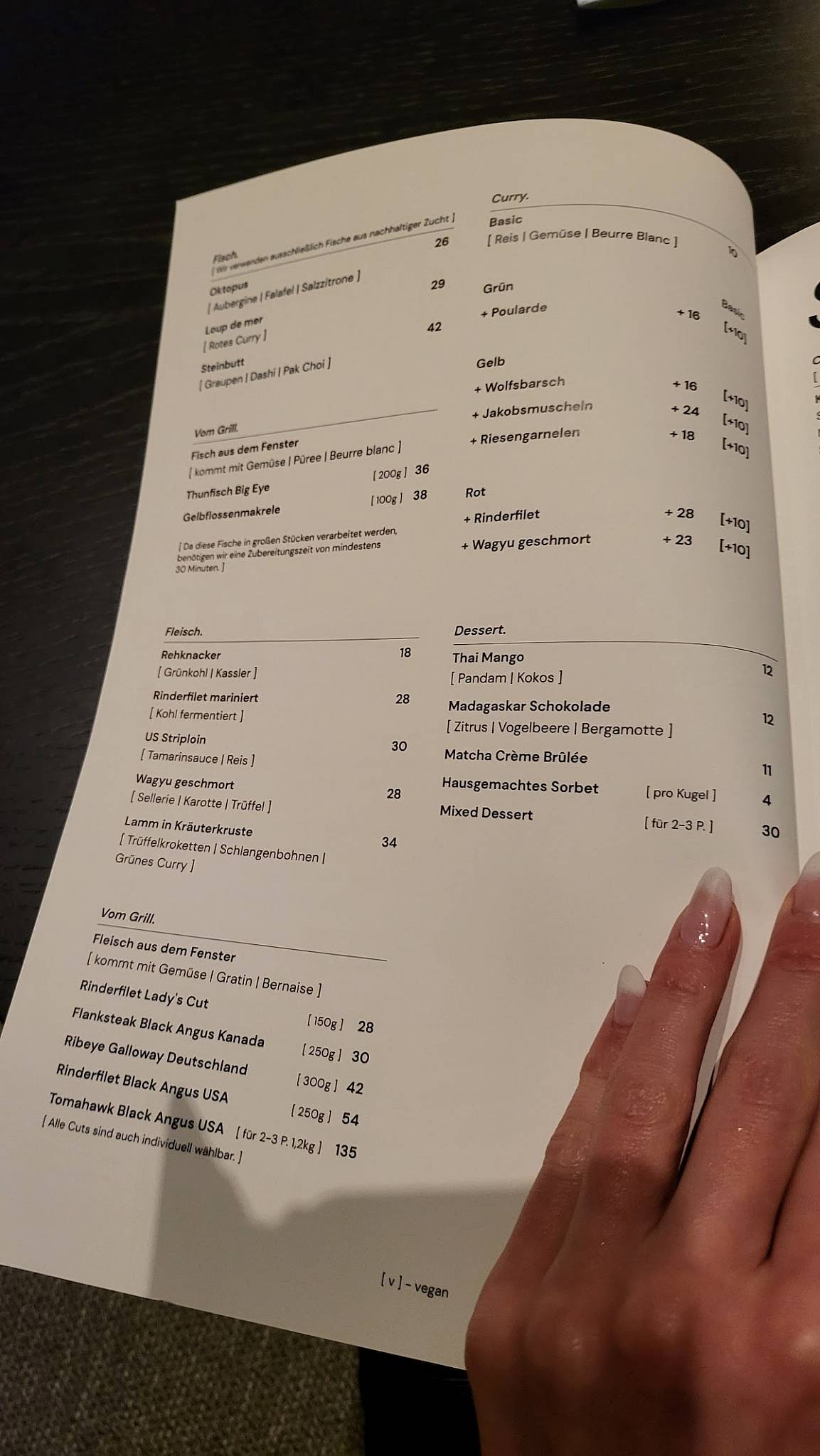 Speisekarte von Root Bistro & Bar, Berlin
