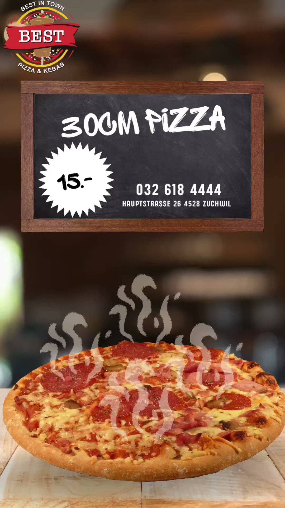 Speisekarte von Best Kebab Pizza Ümit Caner Altay, Zuchwil