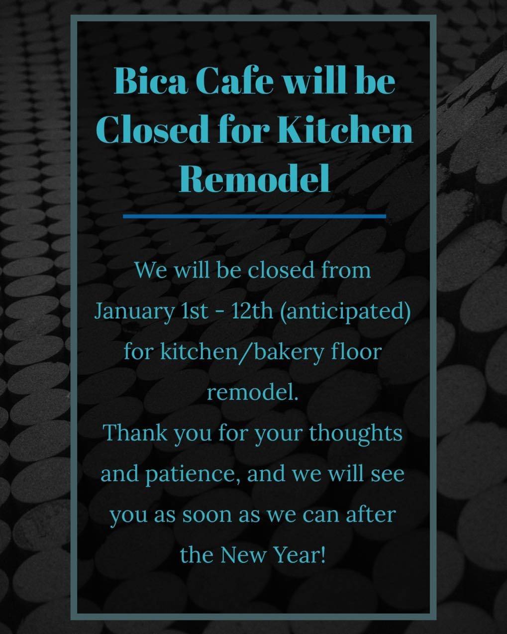Menu at Bica Café cafe, Noblesville