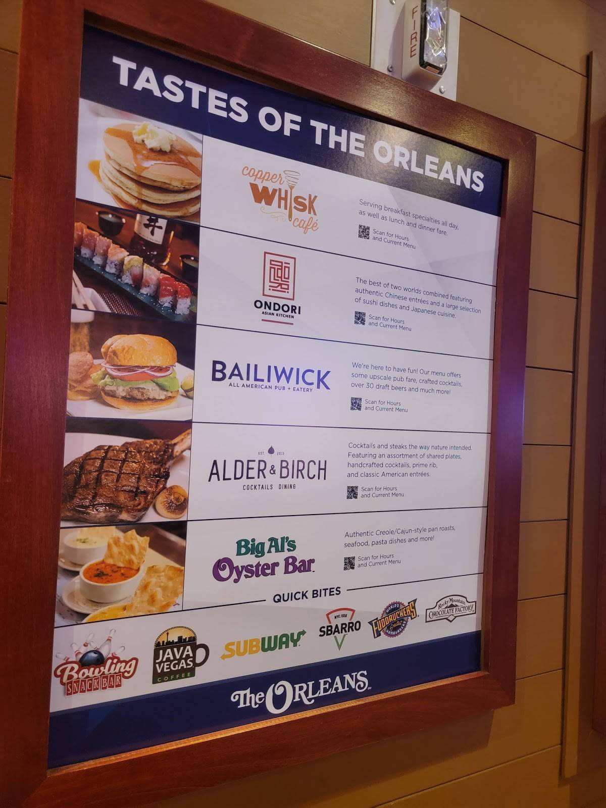 Menu at Big Al's Oyster Bar, Las Vegas, W Tropicana Ave