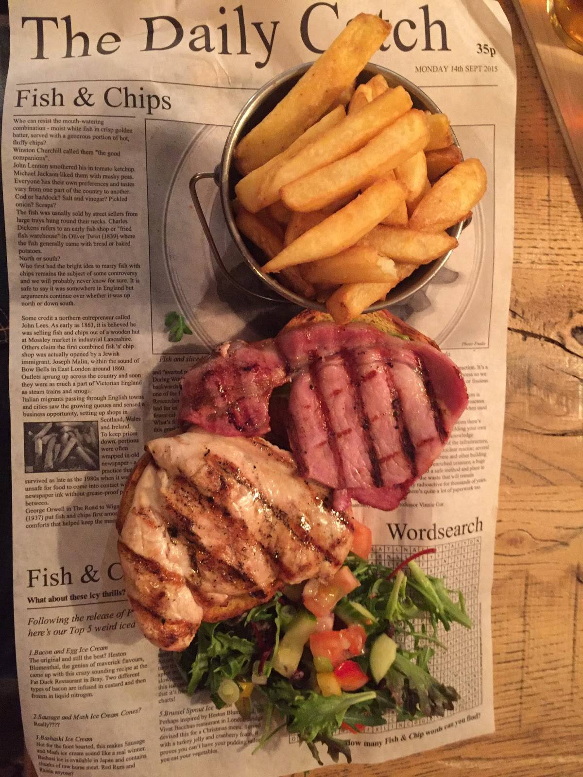 Menu at Billycan pub & bar, Tenby