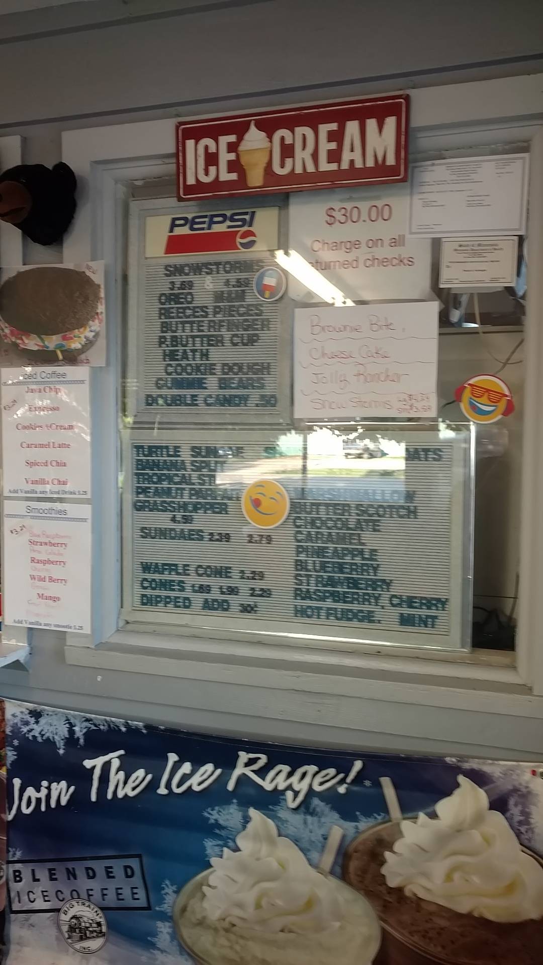 Menu at Black Bear Drive Inn restaurant, Northome