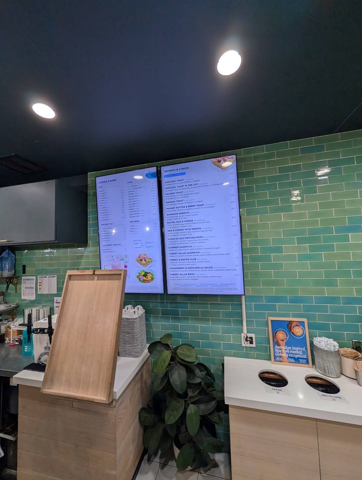 Menu at Bluestone Lane Bryant Park Coffee Shop pub & bar, West New York ...