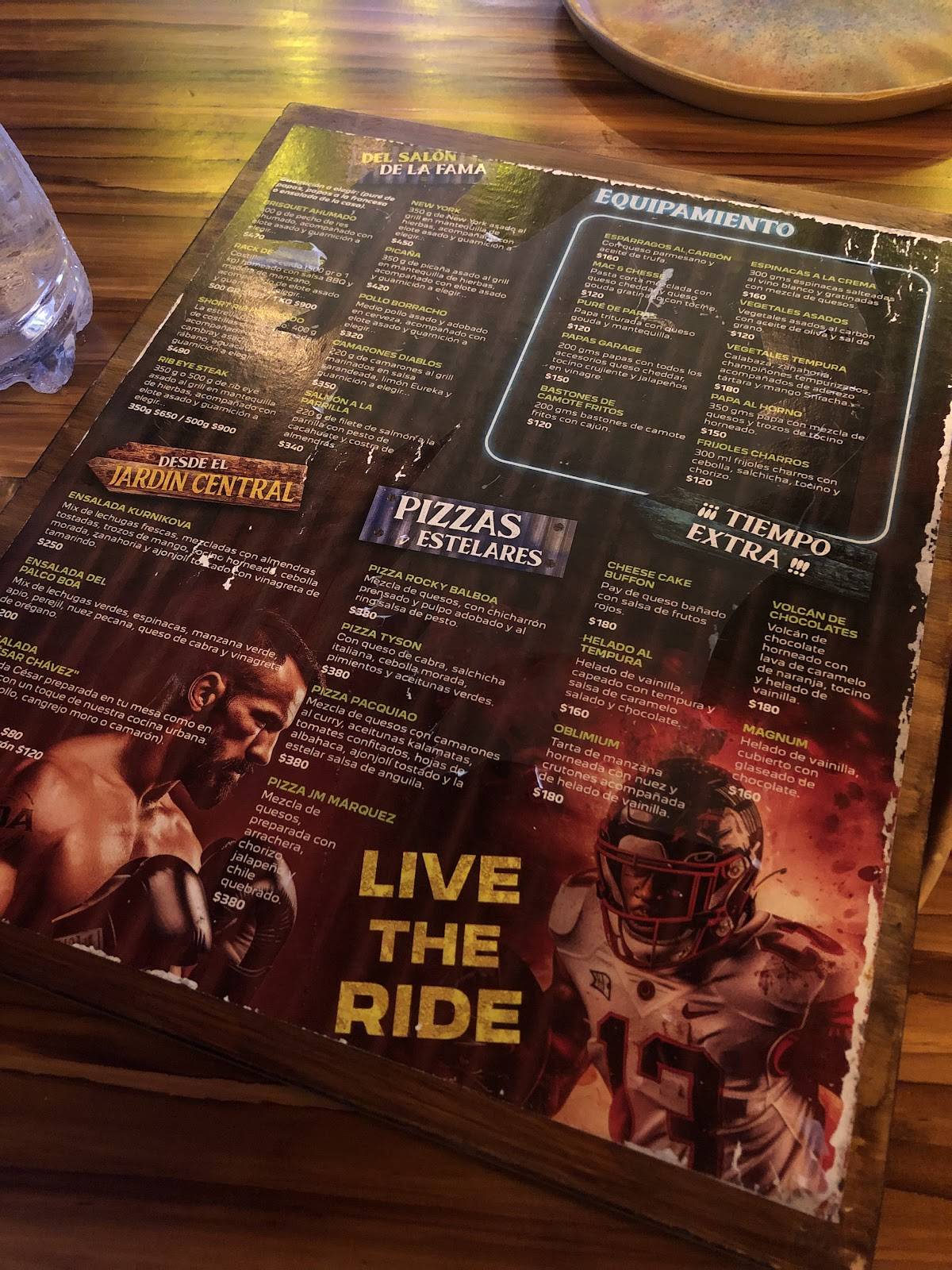 Menu at BOA Restaurante & Sport Bar, Cancún